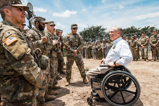 Governor Abbott Applauds Texas National Guard Dps For Combating Border